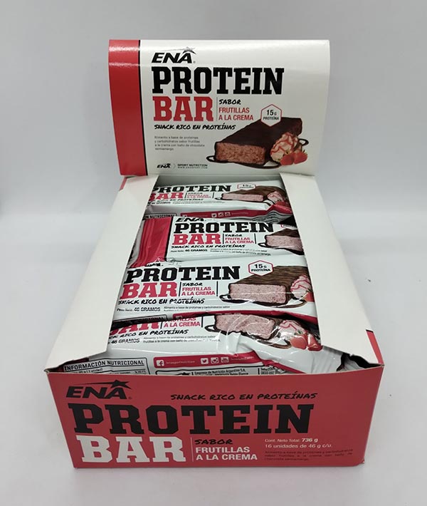 ENA SPORT-PROTEIN BAR - D&D Suplementos Deportivos
