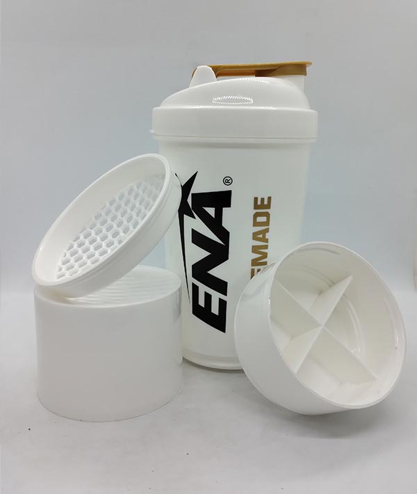 ENA SPORT-SHAKER ENA PLUS CON COMPARTIMENTO – D&D Suplementos Deportivos